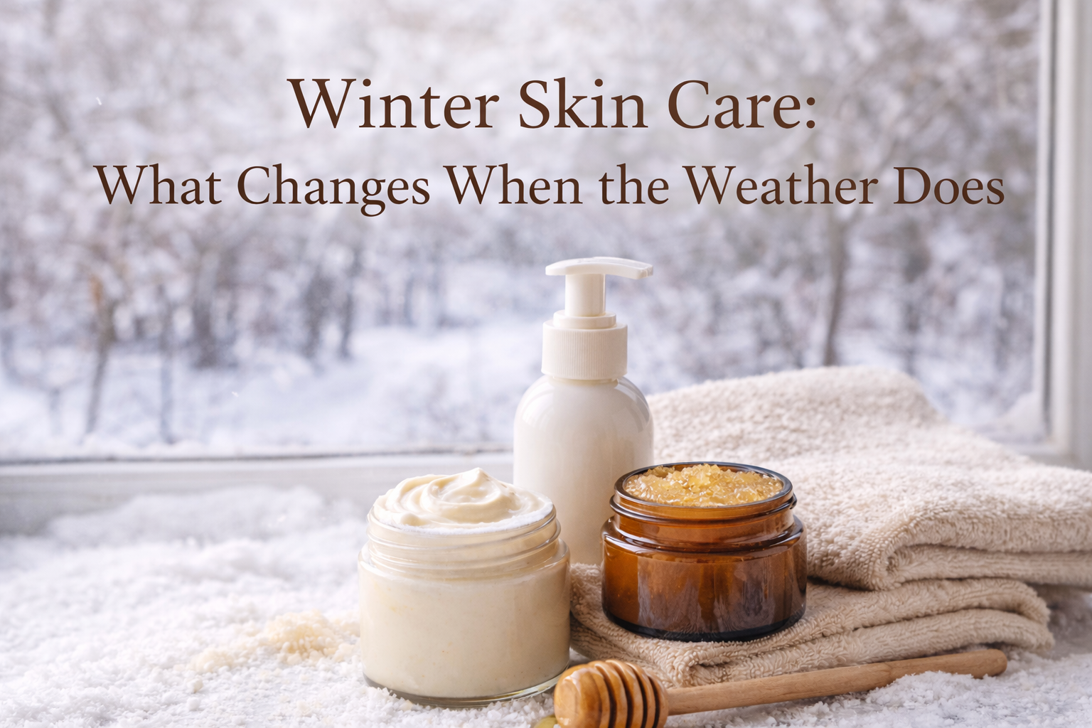 Winter Skin Care: What Changes When the Weather Does – TheGourmetSpa