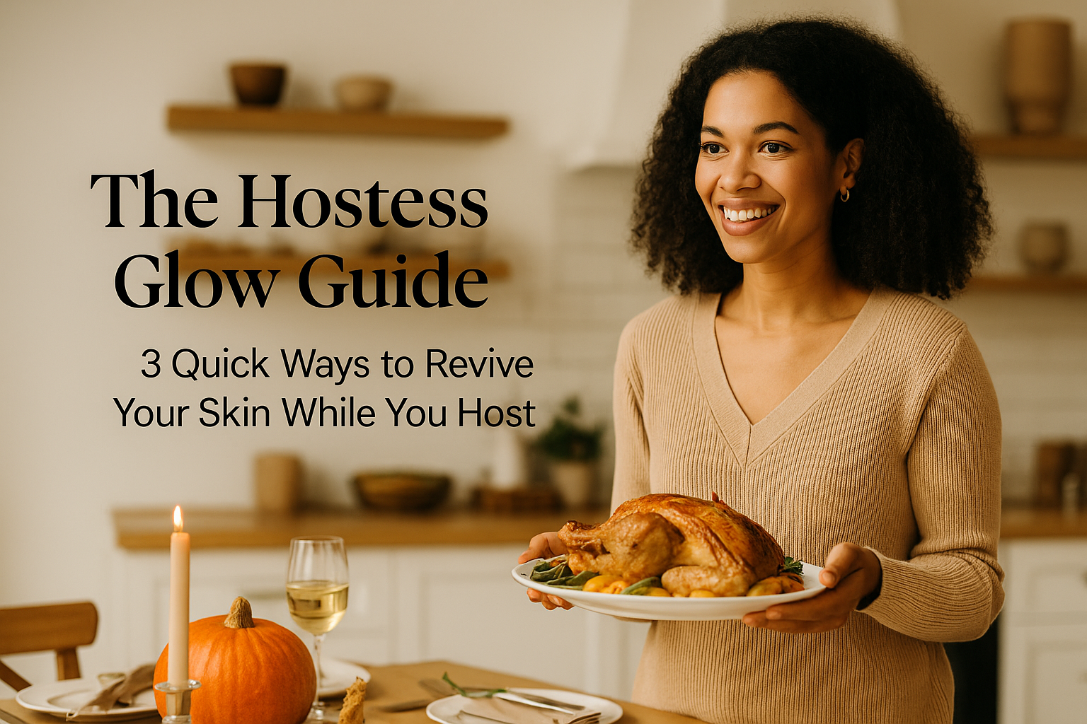 The Hostess Glow Guide: 3 Quick Ways to Revive Your Skin While You Hos ...